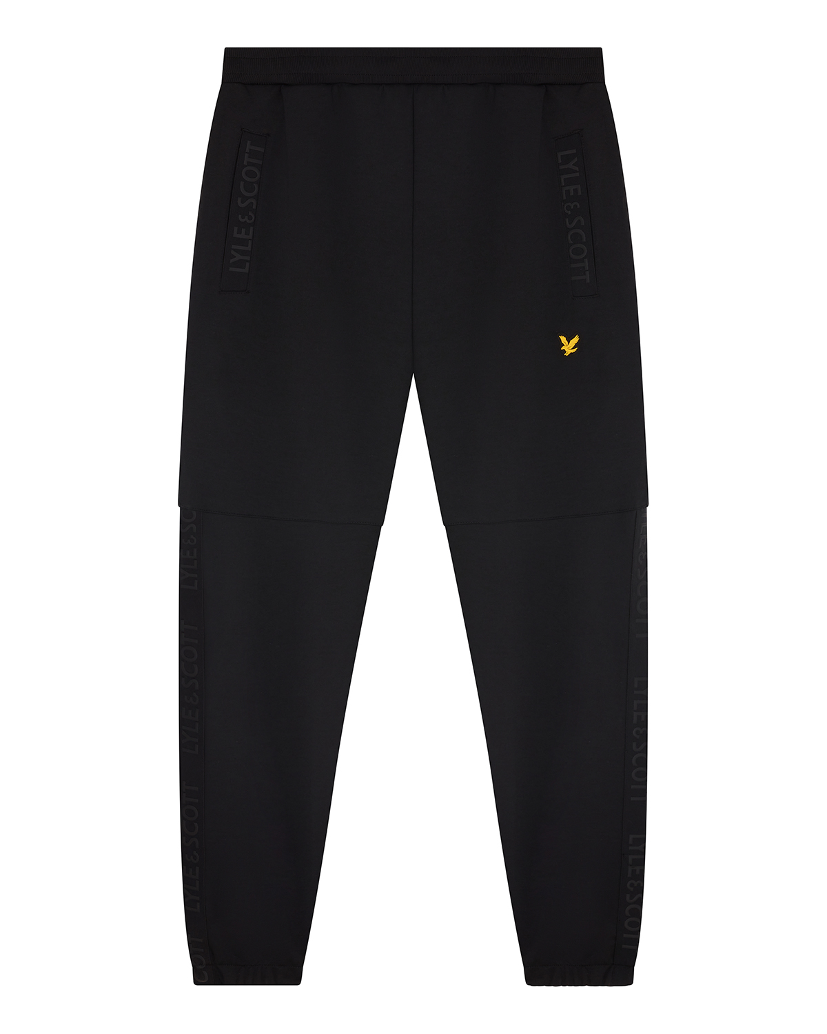 Lyle _and_ Scott Pocket Branded Trackies | z865_jet_black | S ...